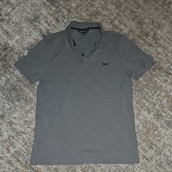 Michael Kors | Shirts | Michael Kors Mens Grey Polo Shirt Med | Poshmark